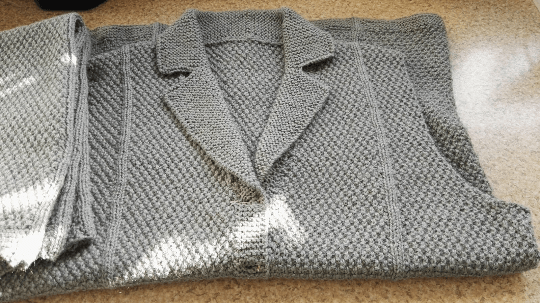 Lunch in York Ready-made Jacket | knitted jacket | British wool